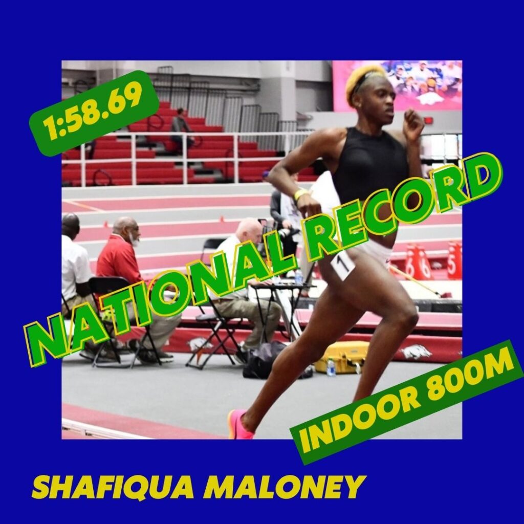 National Records | Team Athletics SVG