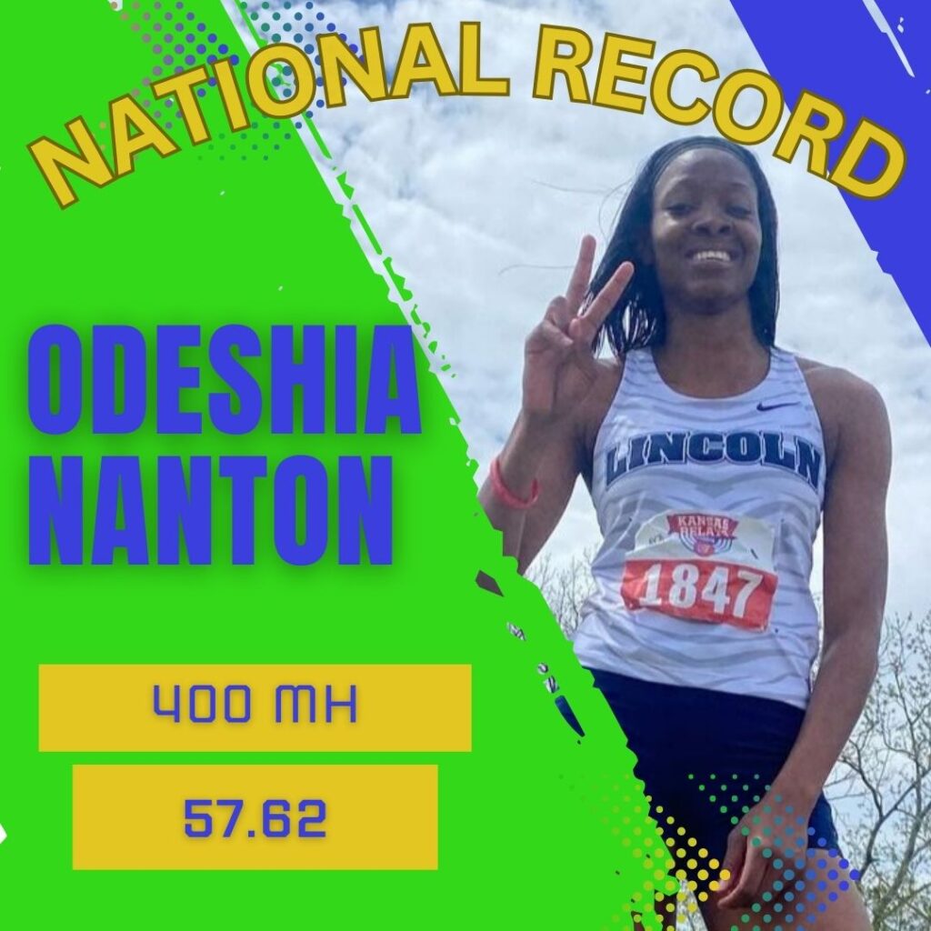 National Records falls | Team Athletics SVG